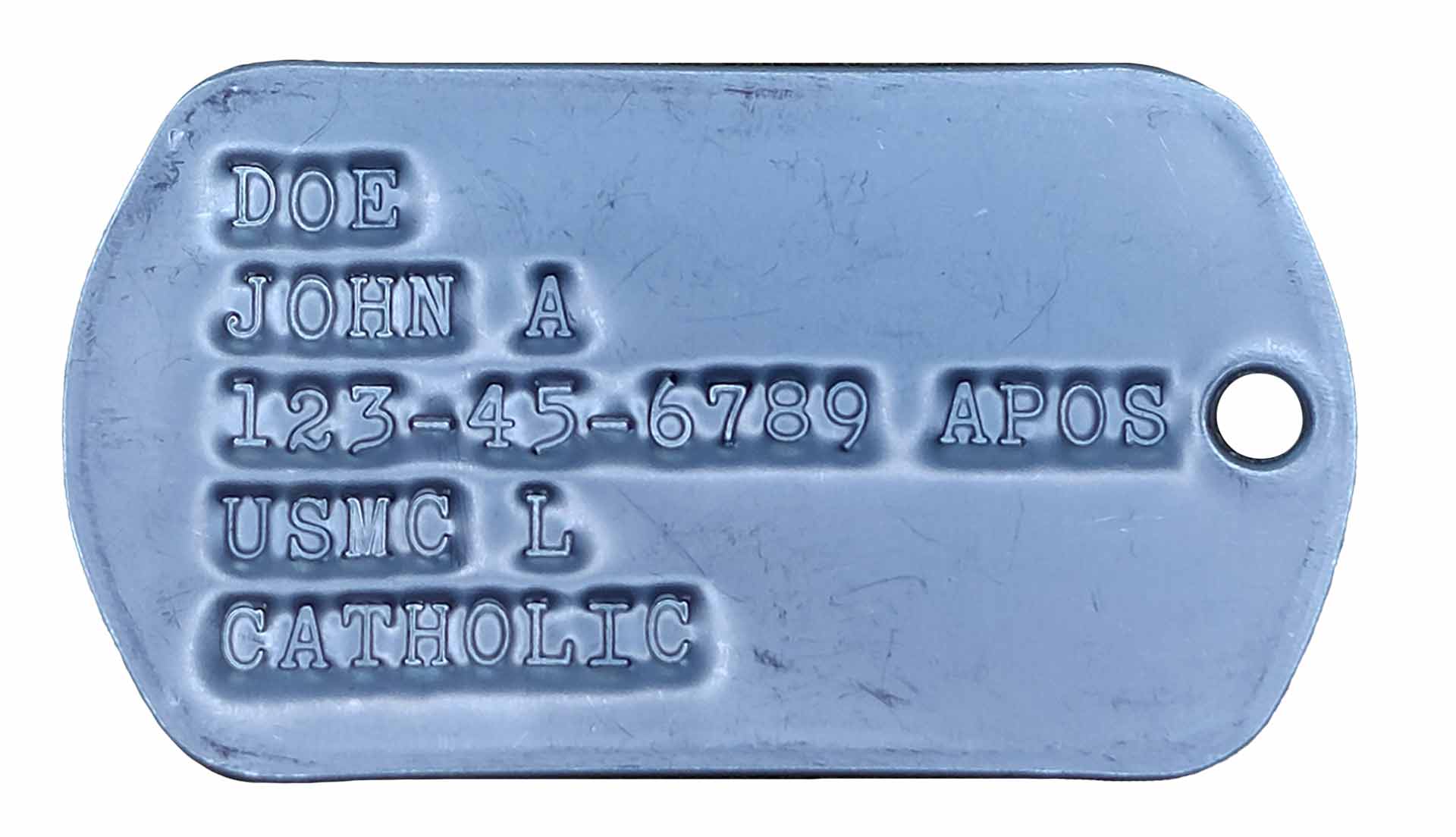 Vietnam War Style Tags - Order Authentic Military Dog Tags Online by ...